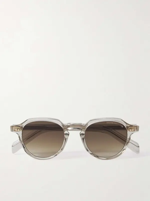 CUTLER AND GROSS Gr06 Round-frame Sunglasses - Beige