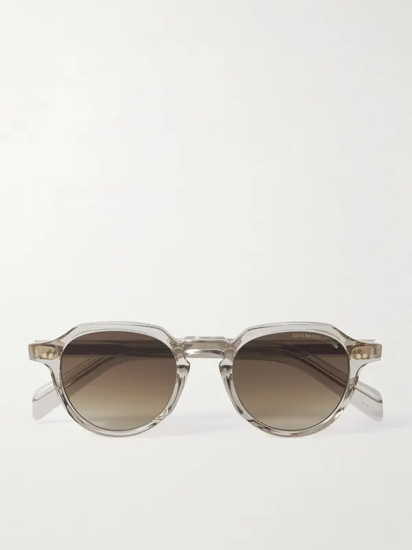 CUTLER AND GROSS Gr06 Round-frame Sunglasses - Neutrals