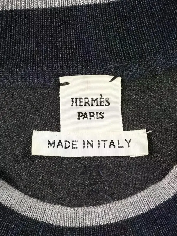 Hermès 2000s Short-sleeved Knitted Top