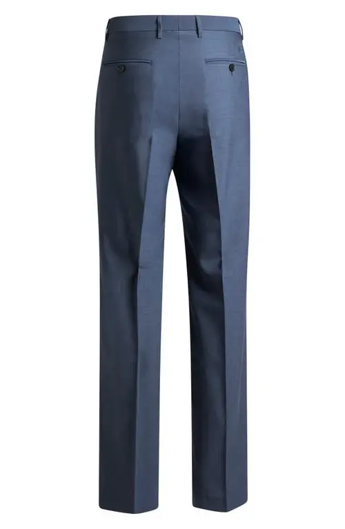 Etro Roma Single-pleat Wool Pants - Indaco
