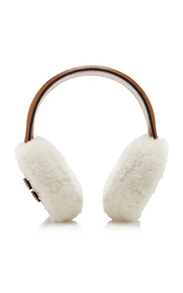Miu Miu Shearling Earmuffs