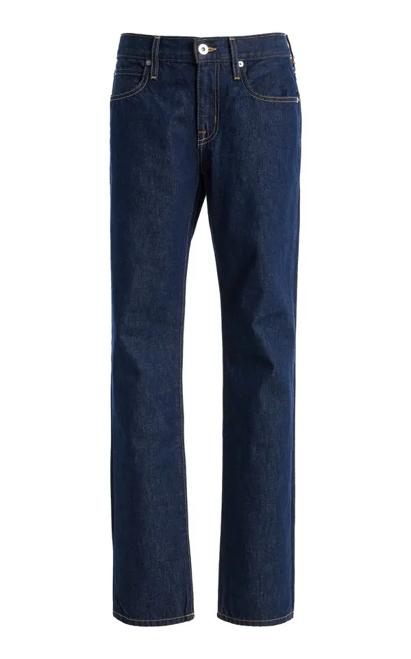 SLVRLAKE Isabel Rigid Low-rise Slim-leg Jeans