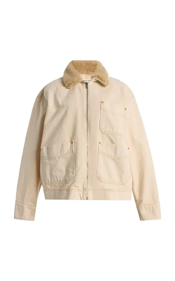 SLVRLAKE Casey Worker Jacket - Ivory