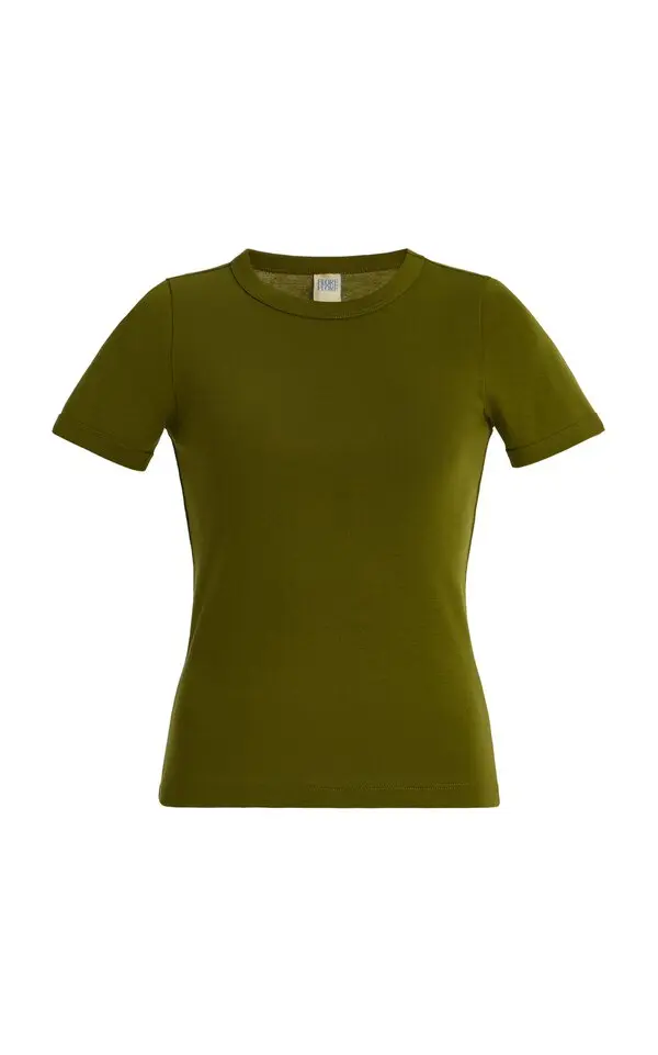 FLORE FLORE Car Cotton T-shirt - Green