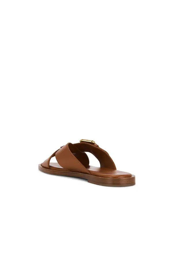 Chloé Nil Sandal - Ginger Brown