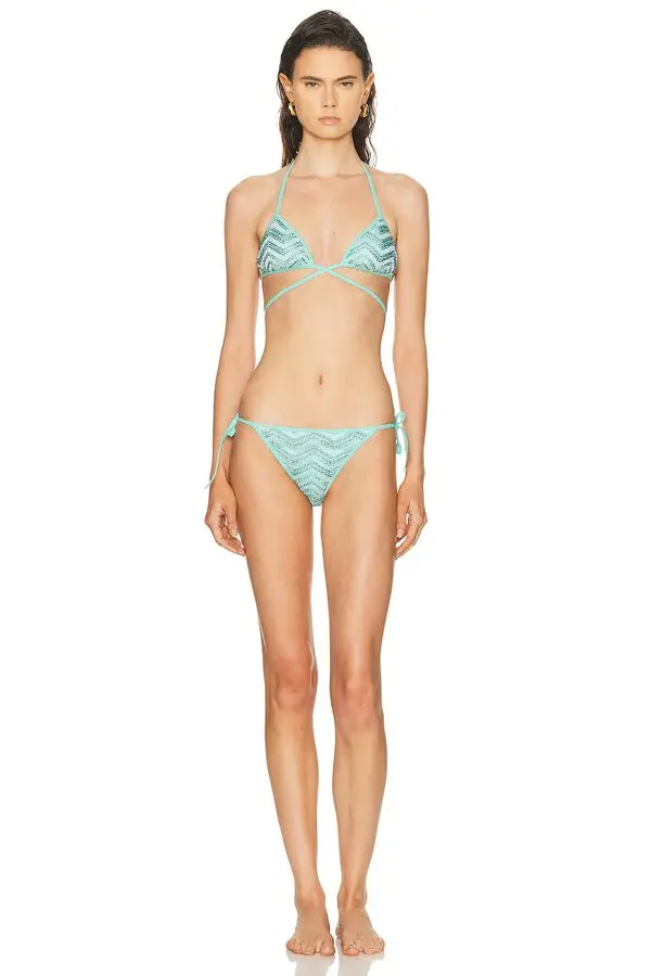 Missoni Bikini Set - Aquamarine