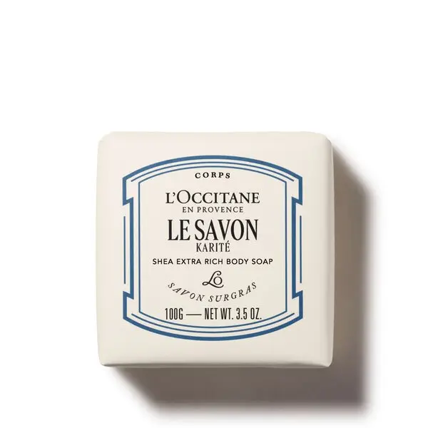 L'OCCITANE Le Savon Shea Extra Rich Body Soap 3.5 Fl Oz - One-color