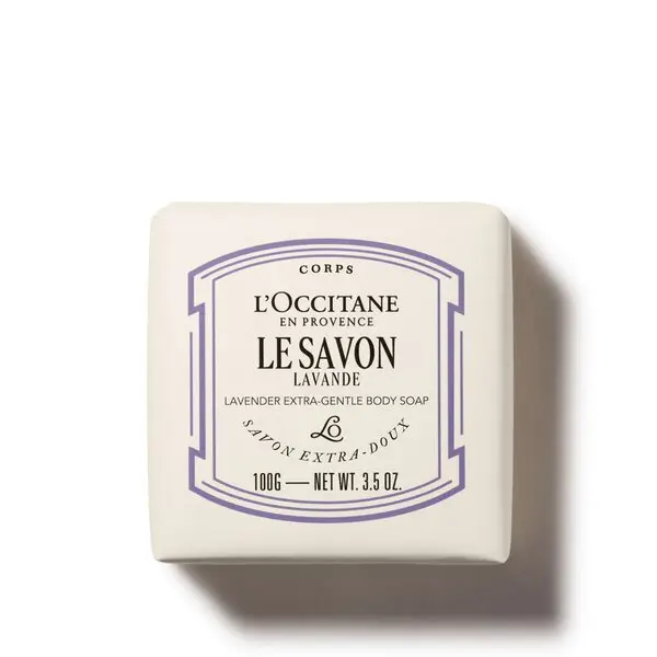 L'OCCITANE Le Savon Shea Lavender Extra-gentle Body Soap 3.5 Fl Oz - One-color