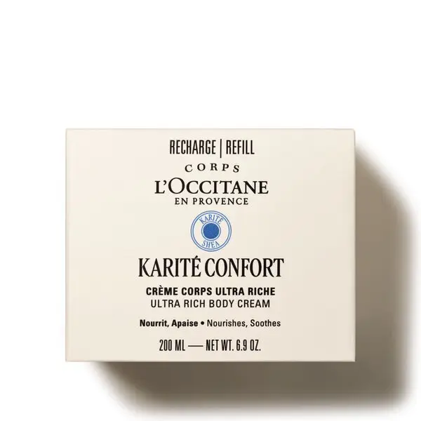 L'OCCITANE Karité Confort Ultra Rich Body Cream Refill 6.9 Fl Oz - One-color