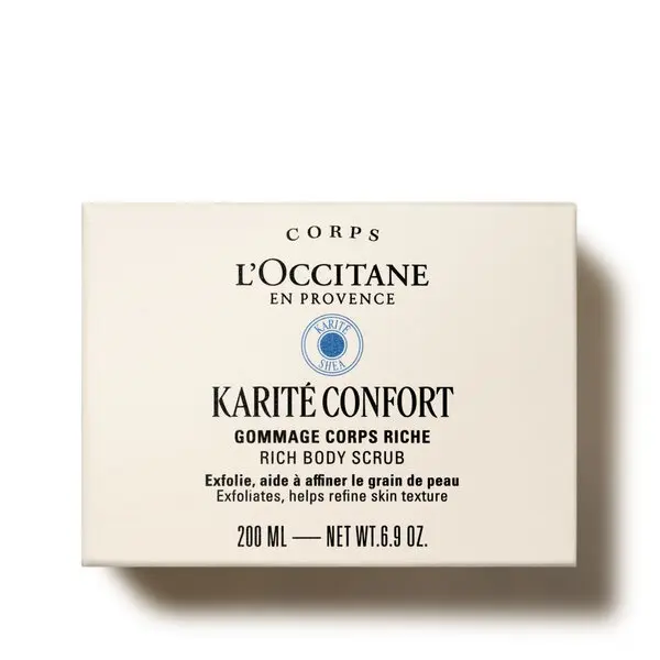 L'OCCITANE Karité Confort Rich Body Scrub 6.9 Fl Oz - One-color