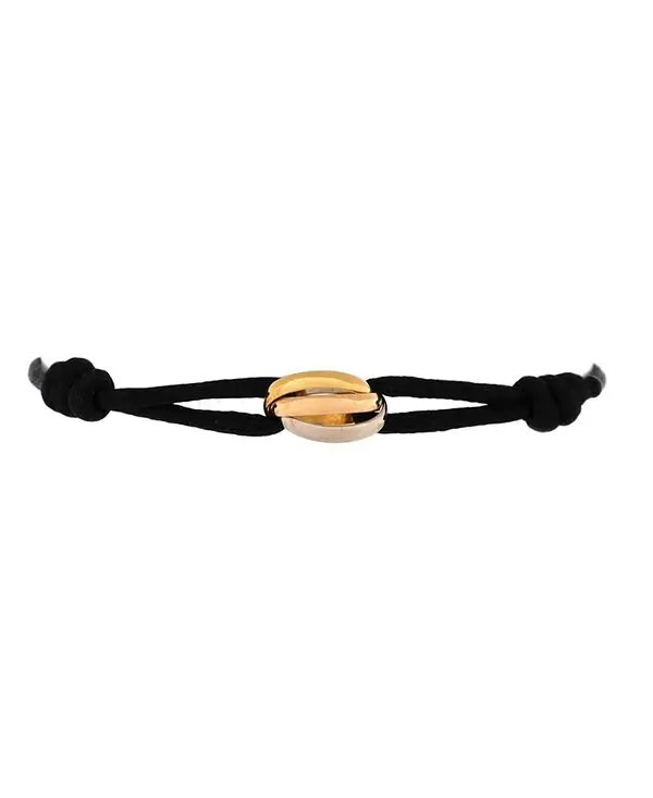 CARTIER Trinity On Cord Bracelet - K Gold