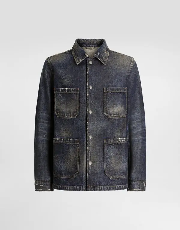 Dolce & Gabbana Multi-colored Denim Jacket