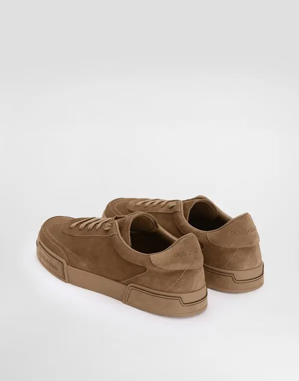 Dolce & Gabbana Portofino Light Florio Yacht Calfskin Sneakers - Brown