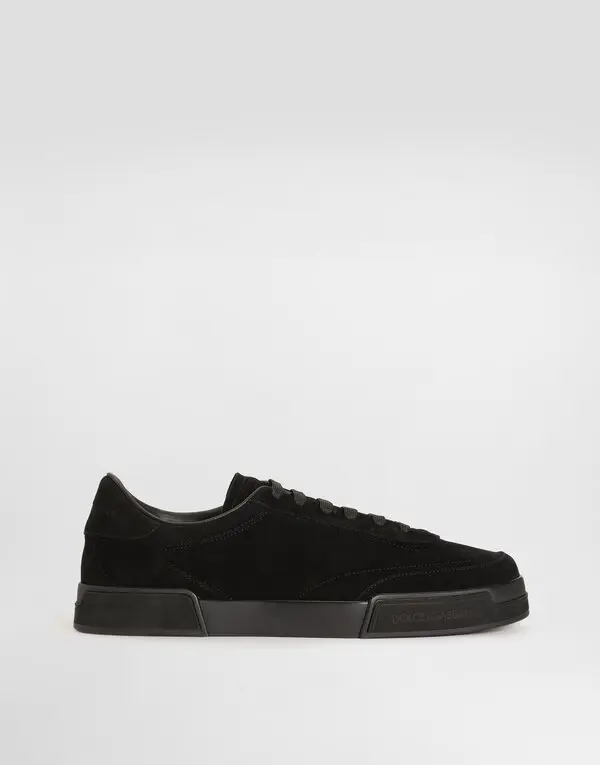 Dolce & Gabbana Portofino Light Florio Yacht Calfskin Sneakers - Black