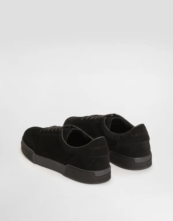 Dolce & Gabbana Portofino Light Florio Yacht Calfskin Sneakers - Black