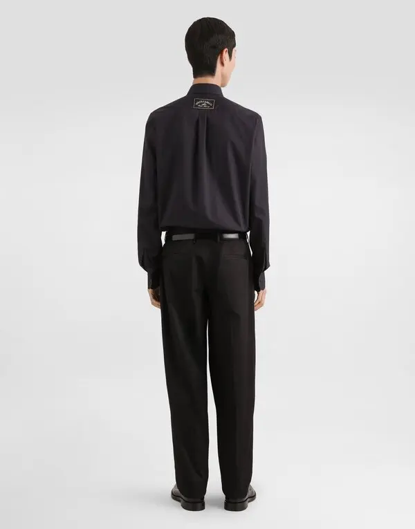 Dolce & Gabbana Striped Cotton Martini Shirt - Multicolor
