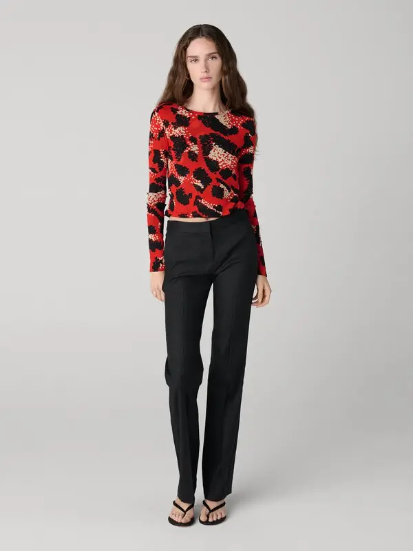 Diane Von Furstenberg Logan Reversible Top