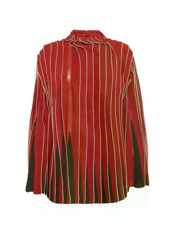 Bottega Veneta Striped Panelled Blouse