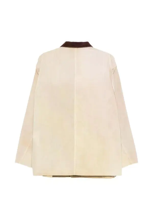 Denimist Collared Corduroy Jacket - Neutrals