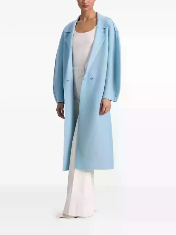 Alice + Olivia Waverly Cocoon Double-breasted Coat