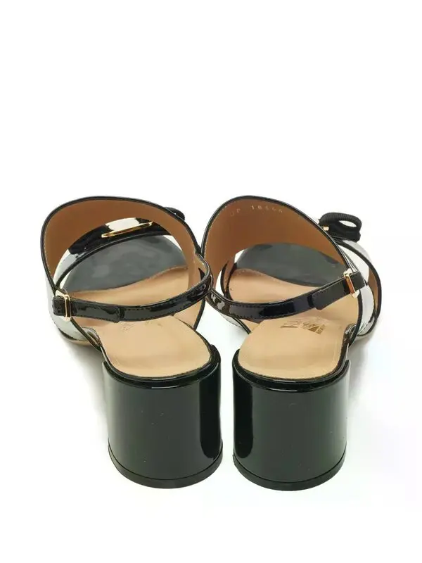 FERRAGAMO Bow-detail Leather Sandals