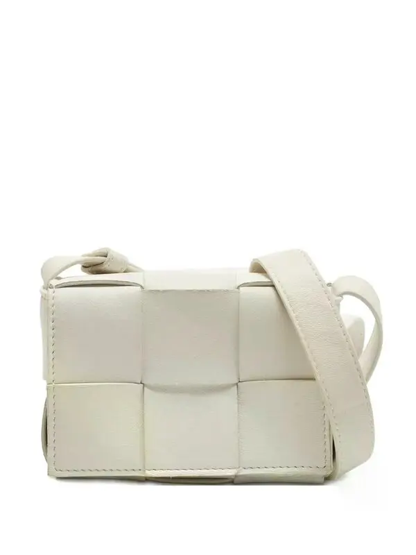 Bottega Veneta Mini Cassette Leather Crossbody Bag