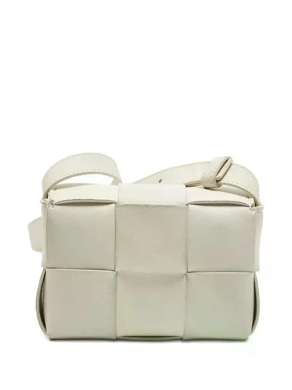 Bottega Veneta Mini Cassette Leather Crossbody Bag