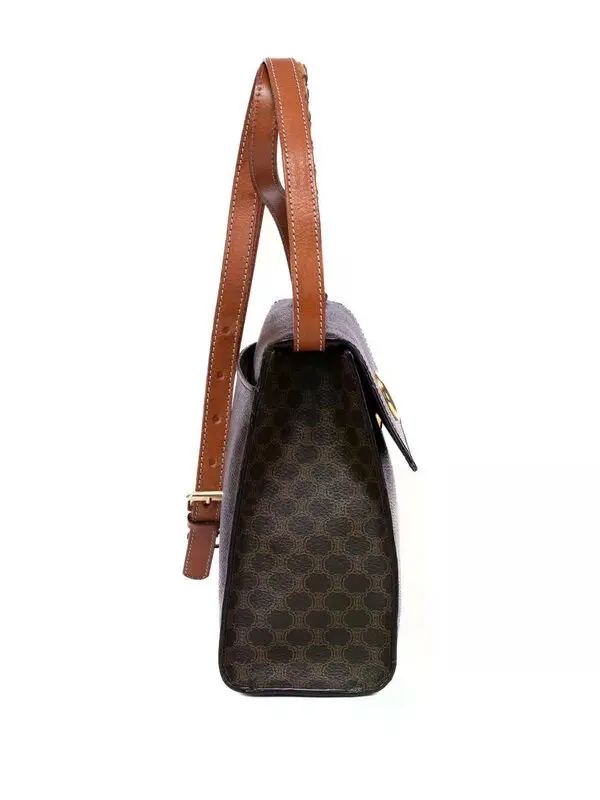 Celine Kelly 2way Braided-handle Flap Bag