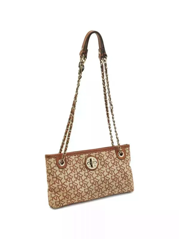 Dkny Monogram Chain Shoulder Bag
