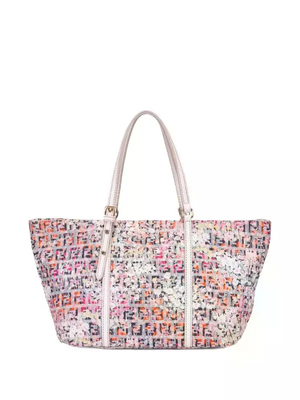 Fendi Zucchino Print Tote Bag