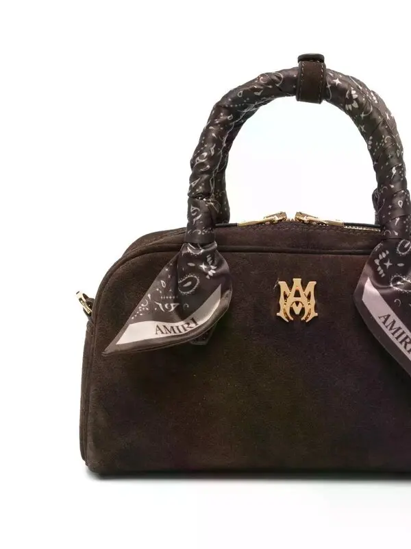 Amiri Logo-plaque Tote Bag With Scarf Detail