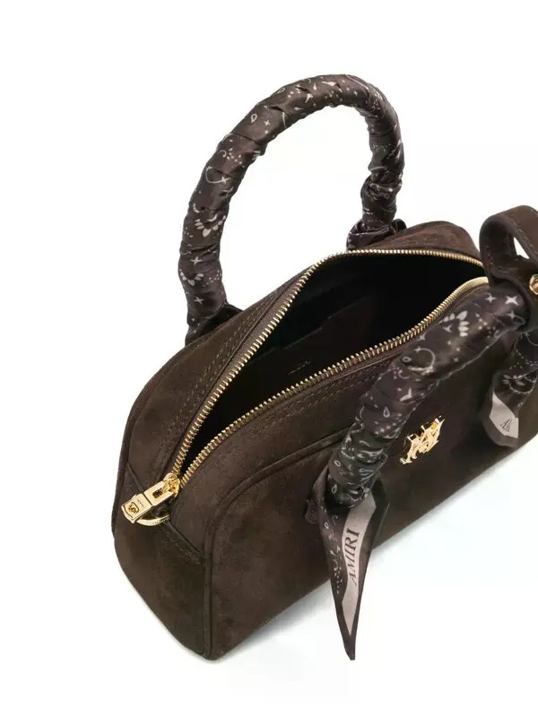 Amiri Logo-plaque Tote Bag With Scarf Detail