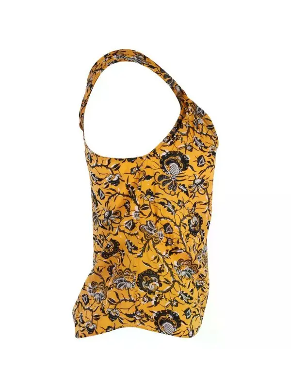 ISABEL MARANT VINTAGE Floral Print Halter Top