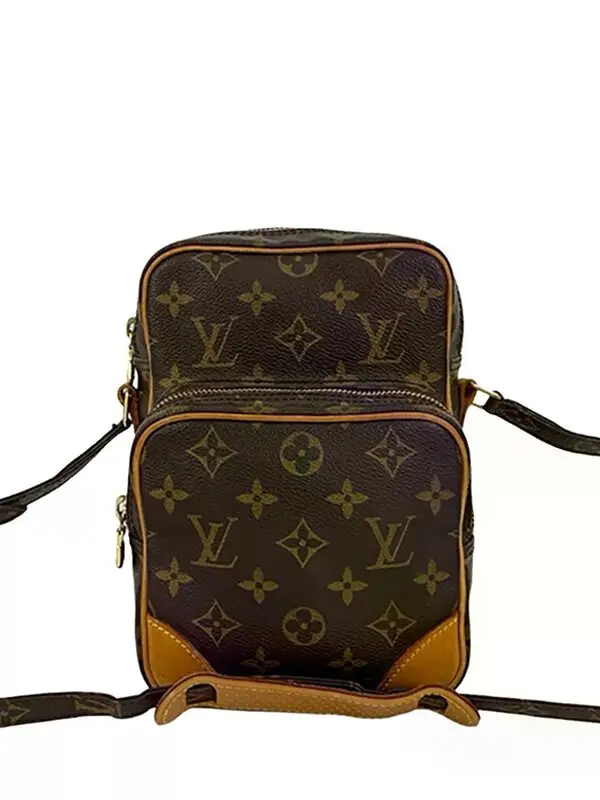 LOUIS VUITTON 2001 Monogram Amazone Crossbody Bag - Brown