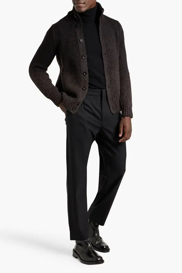 SLOWEAR Zanone Dégradé Wool Cardigan