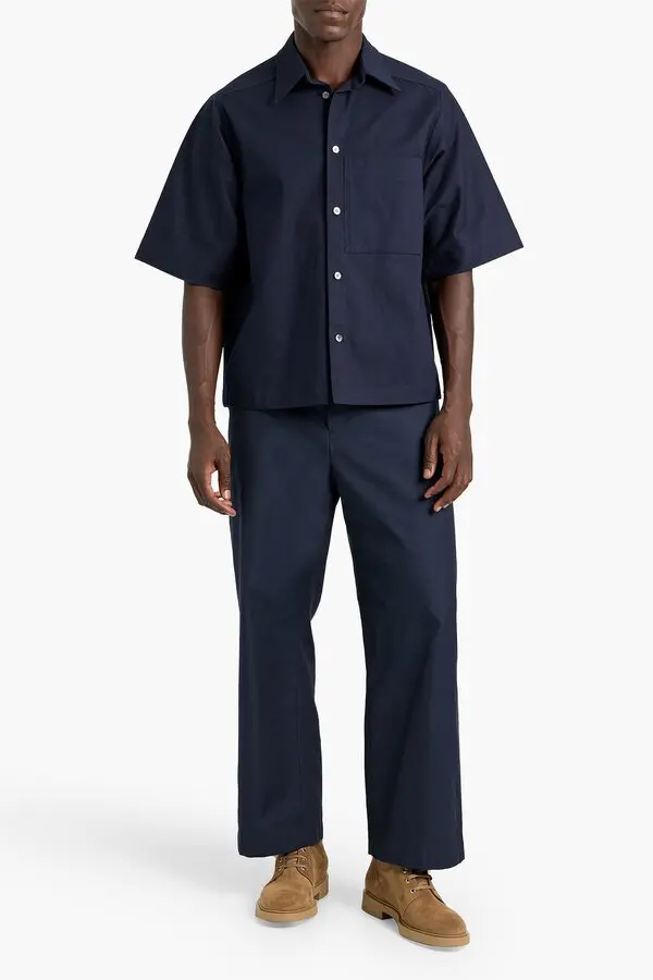 LE17SEPTEMBRE Cottonblend Canvas Shirt