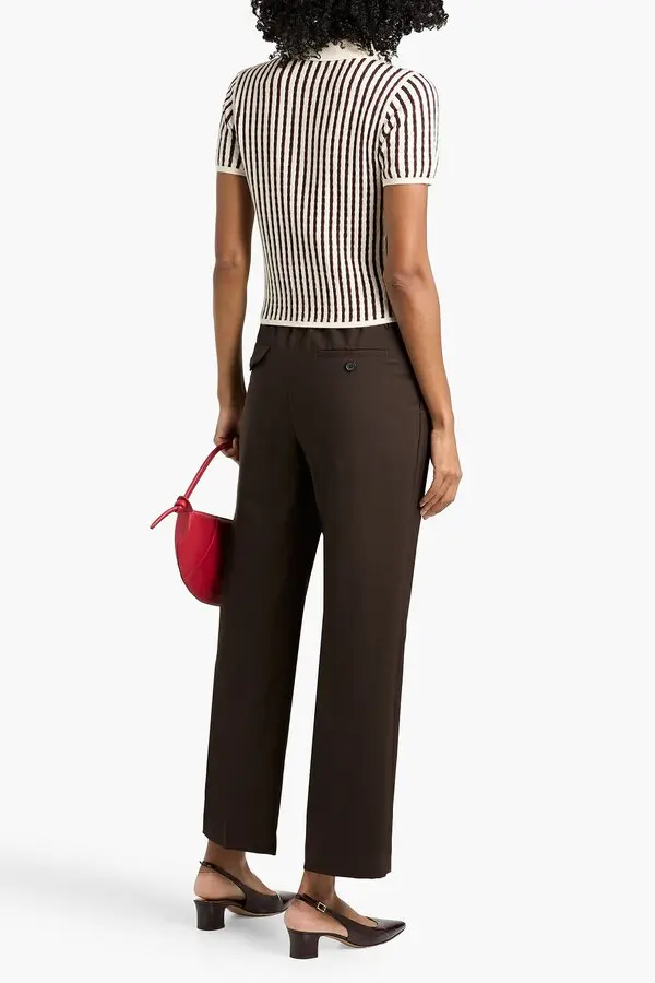 Marni Wool Straight-leg Pants