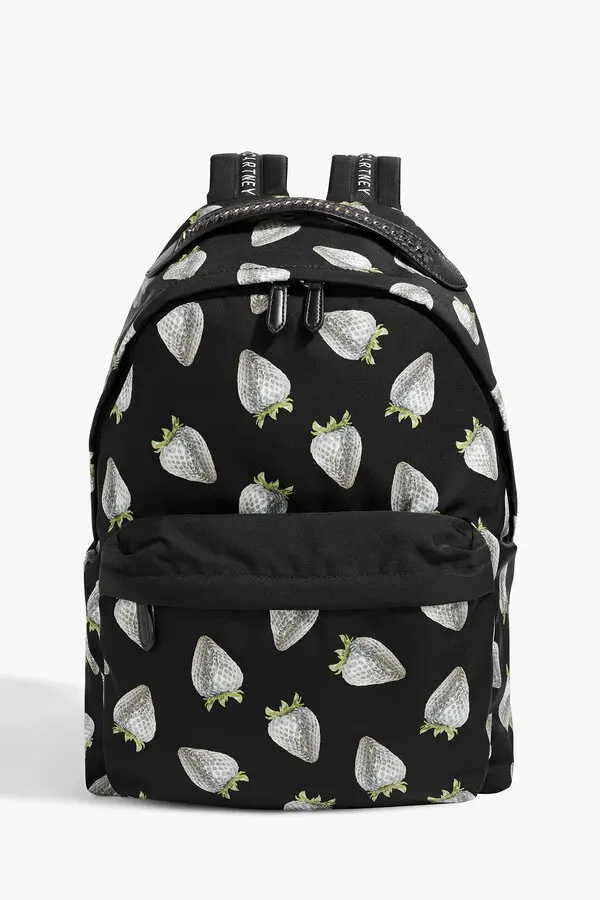 Stella McCartney Printed Twill Backpack