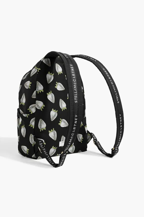 Stella McCartney Printed Twill Backpack