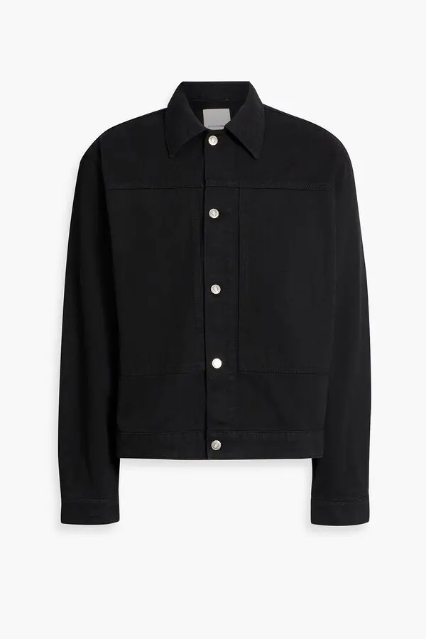 LE17SEPTEMBRE Denim Jacket - Black