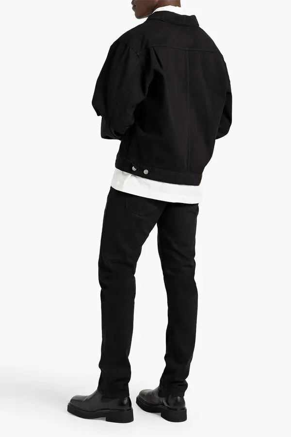 LE17SEPTEMBRE Denim Jacket - Black