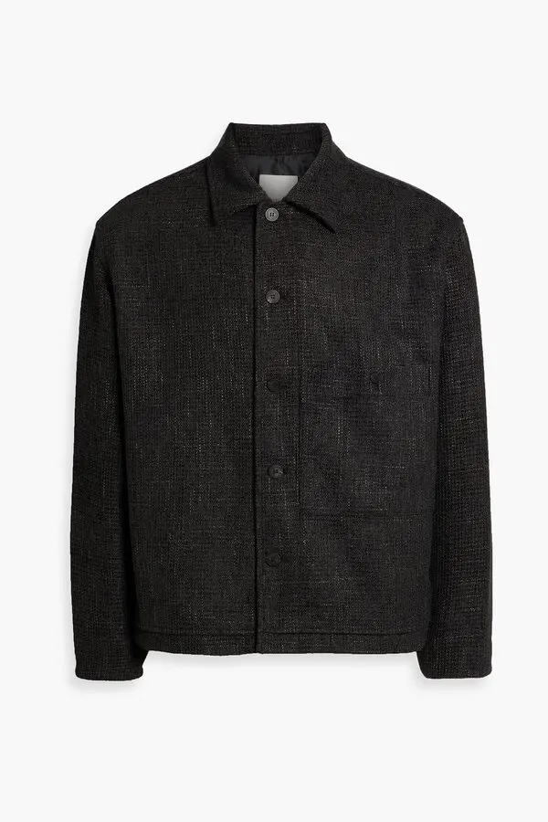 LE17SEPTEMBRE Tweed Jacket - Charcoal