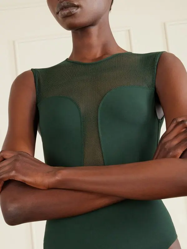 ERES Unique Open-back Swimsuit - Green