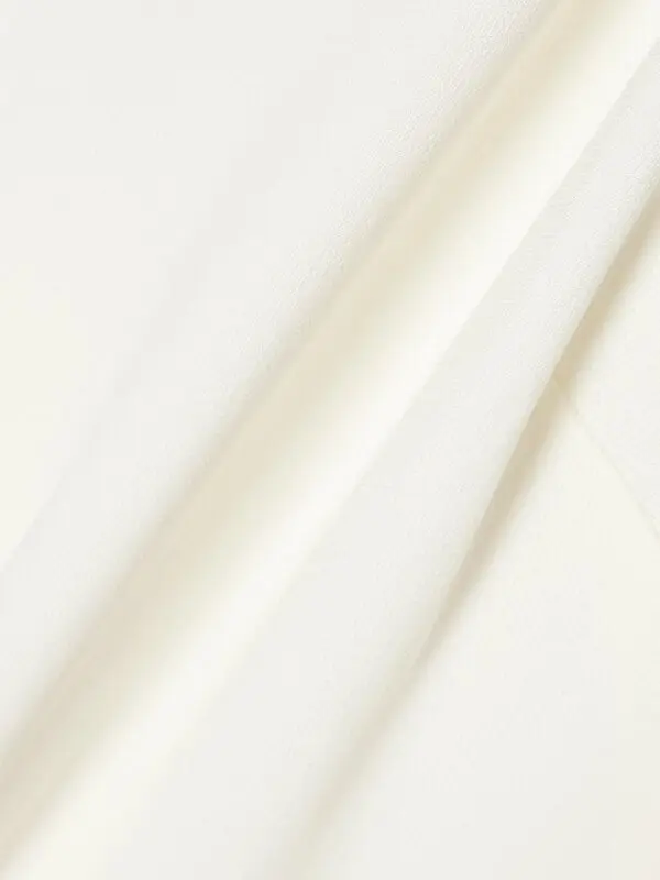 Victoria Beckham One-shoulder Embellished Draped Gown