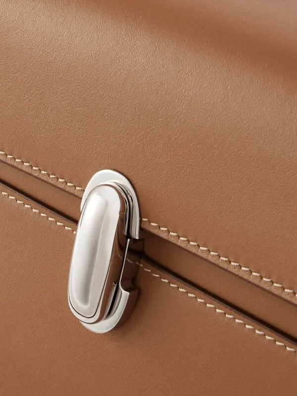 Savette Symmetry Leather Tote