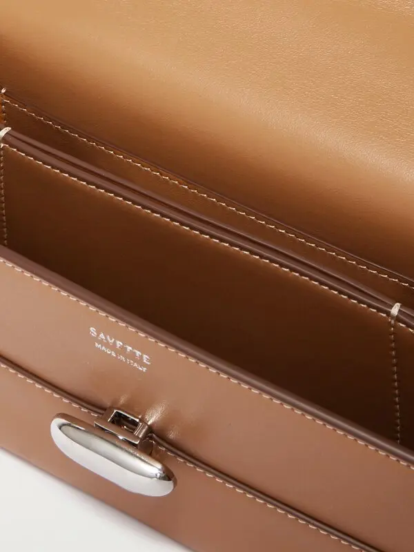 Savette Symmetry Leather Tote