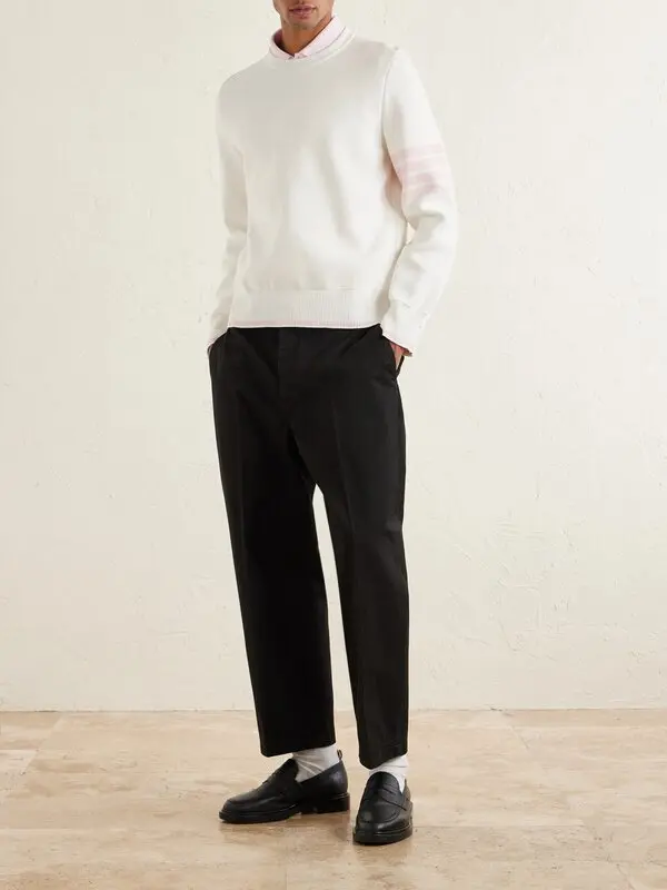Thom Browne Striped Cotton Sweater