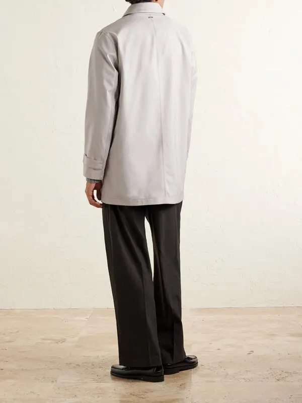 Herno Storm System® Wool Coat - Gray