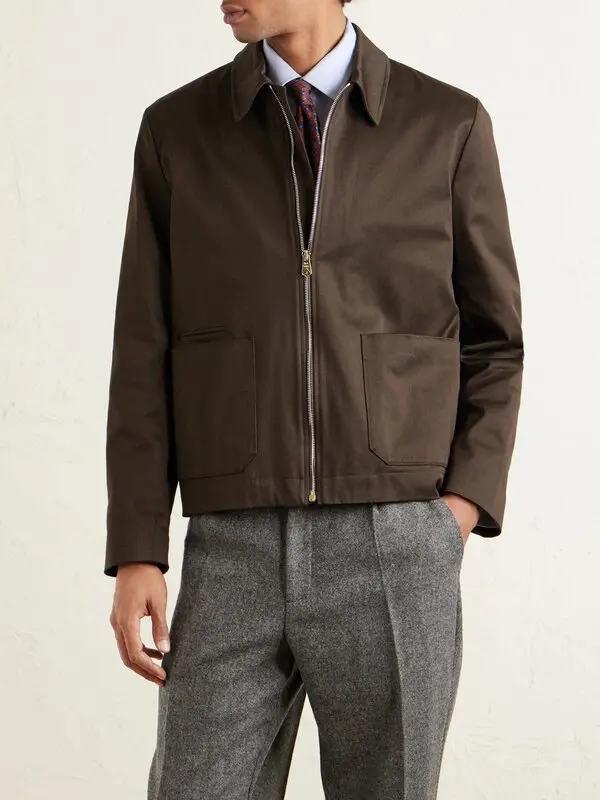 Paul Smith Cotton-blend Twill Jacket