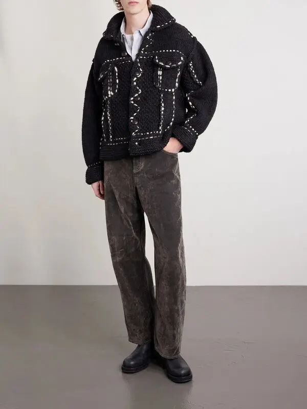 Kapital Embroidered Wool Jacket